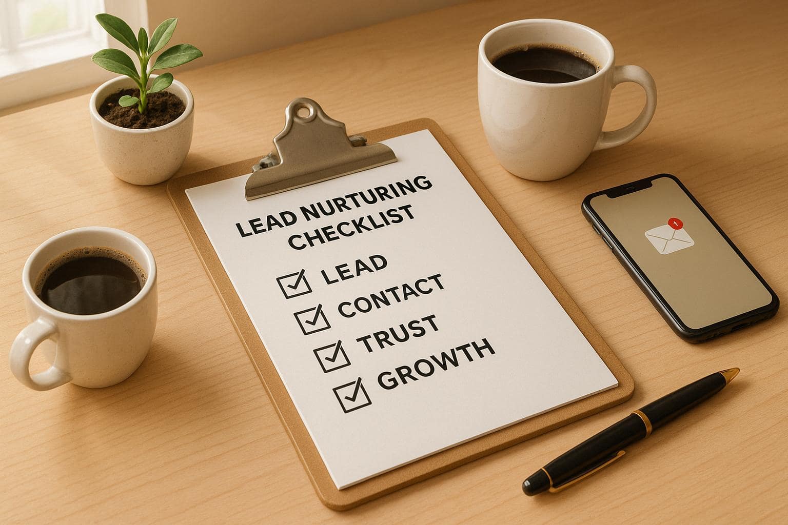 Lead Nurturing Checklist for Service Businesses